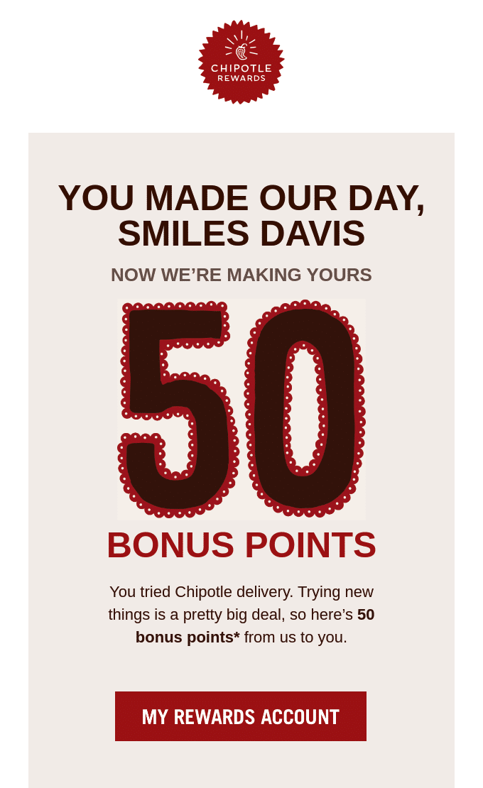 7 Great Loyalty Program Email Examples (And What You Can Learn From ...